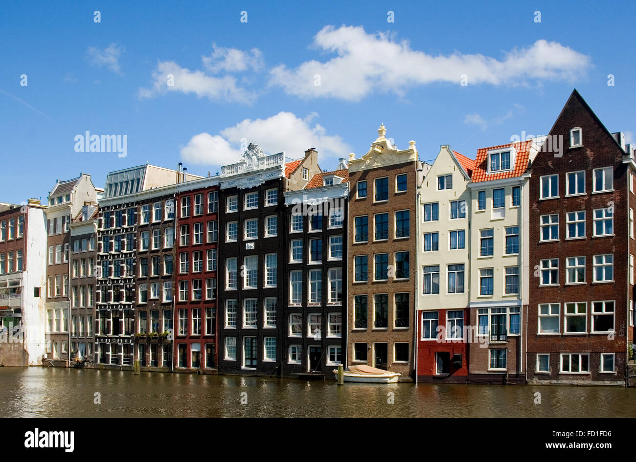 Dutch style houses in amsterdam hi-res stock photography and images - Alamy