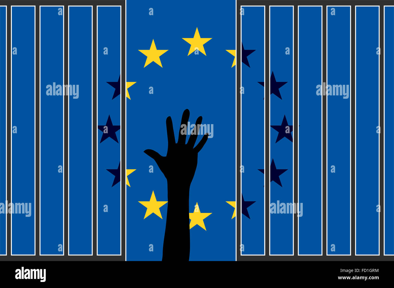 EU falling apart Stock Photo - Alamy