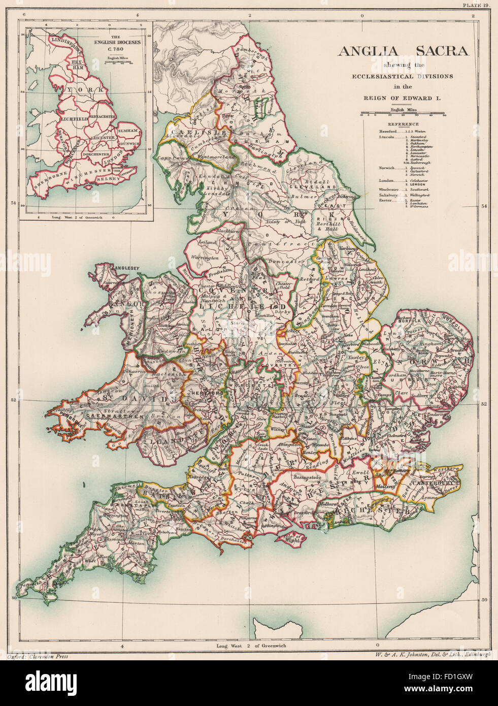 Anglia map hi-res stock photography and images - Alamy