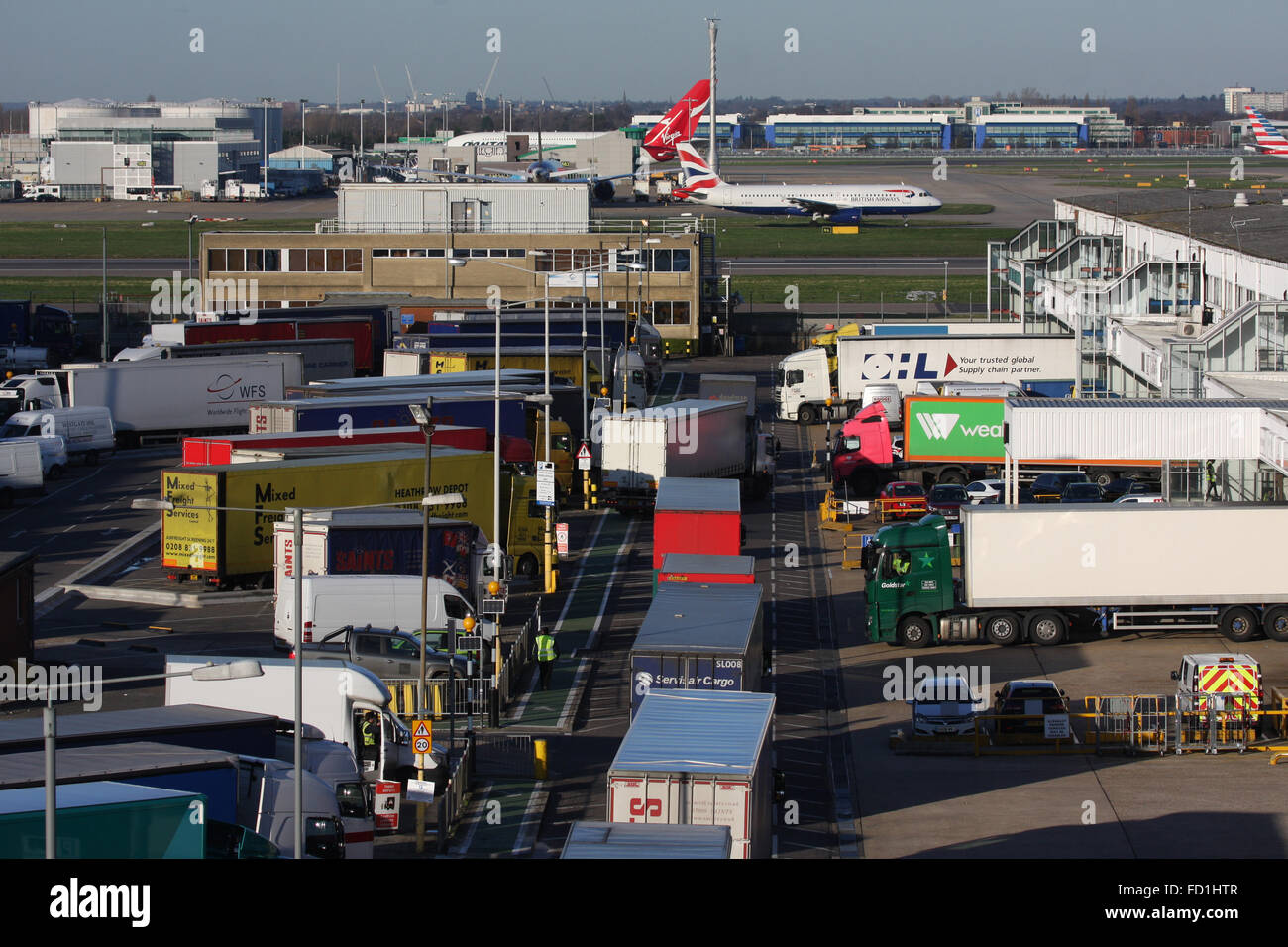 HEATHROW CARGO CENTRE TERMINAL Stock Photo - Alamy