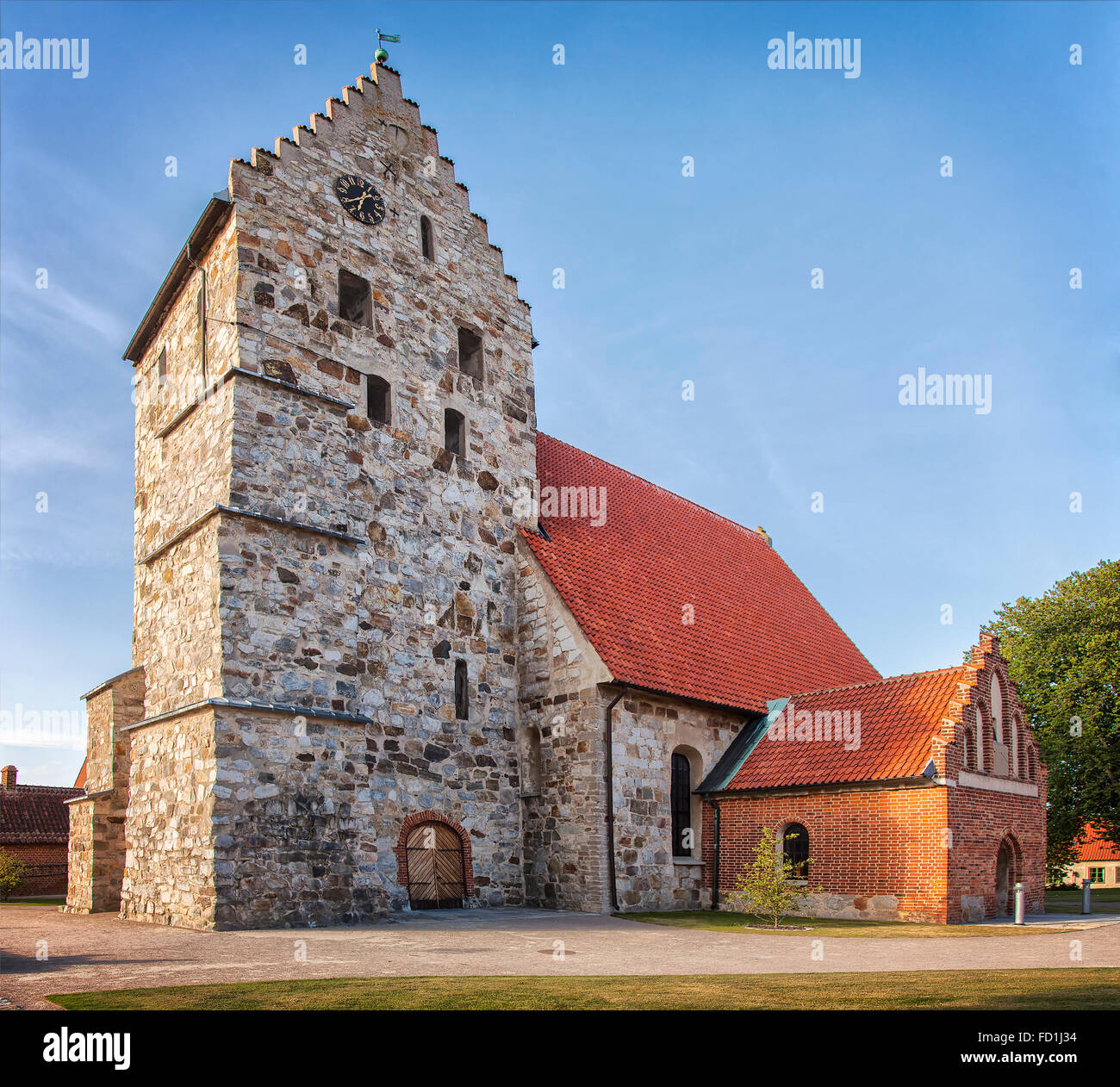 Image of the church of Saint Nicolai, the patron saint of sailors ...