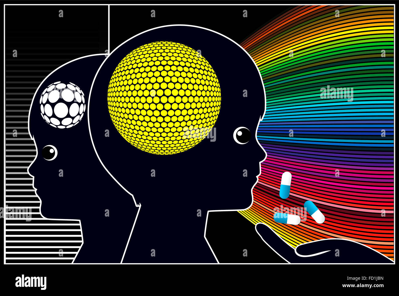Smart Drugs for Kids Stock Photo - Alamy
