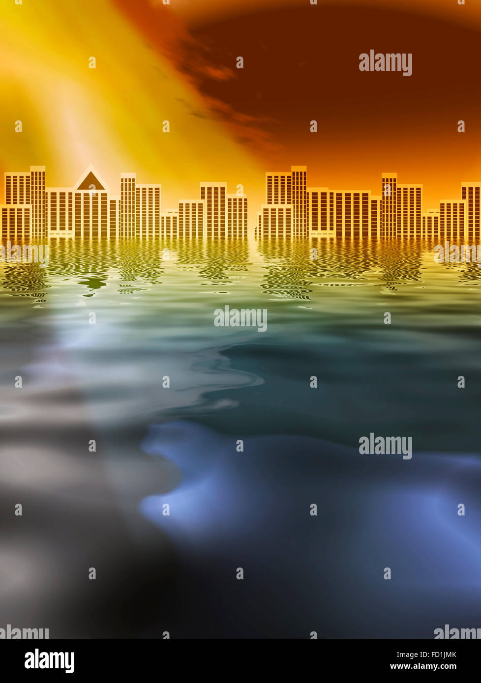 Urban Environmental Problems Stock Photo - Alamy