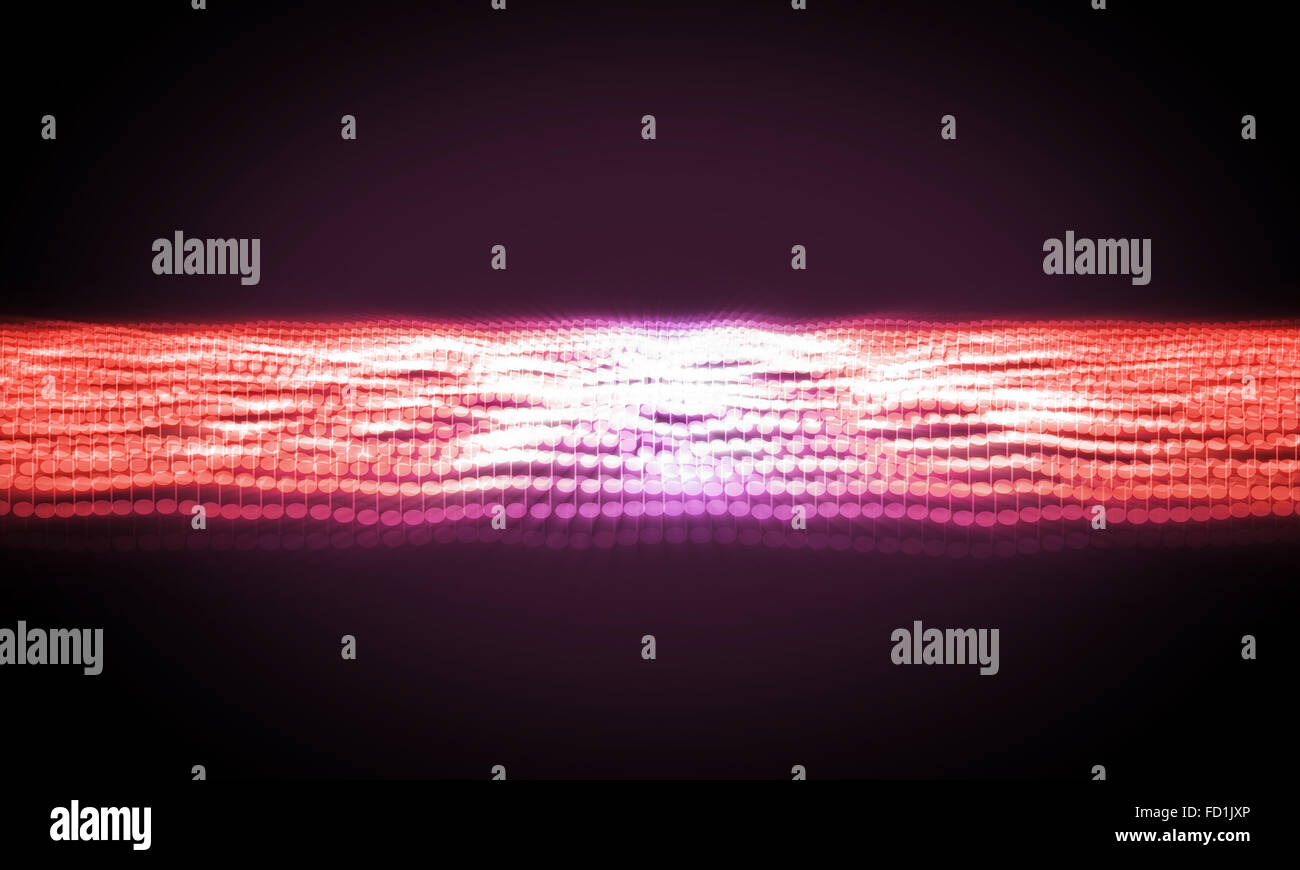 Music wave with notes Stock Photo - Alamy