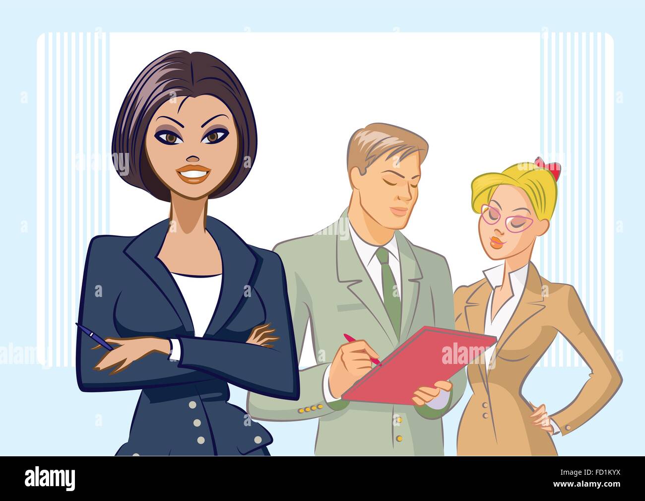 Business people vector Stock Vector Images - Alamy