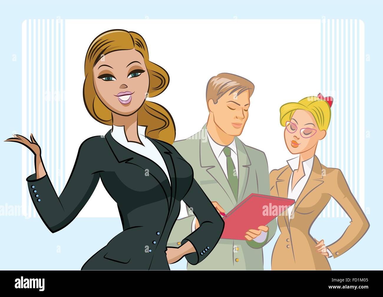Business people vector Stock Vector Images - Alamy
