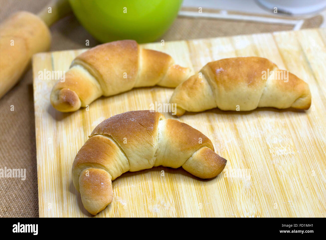Fresh bread rolls Stock Photo - Alamy