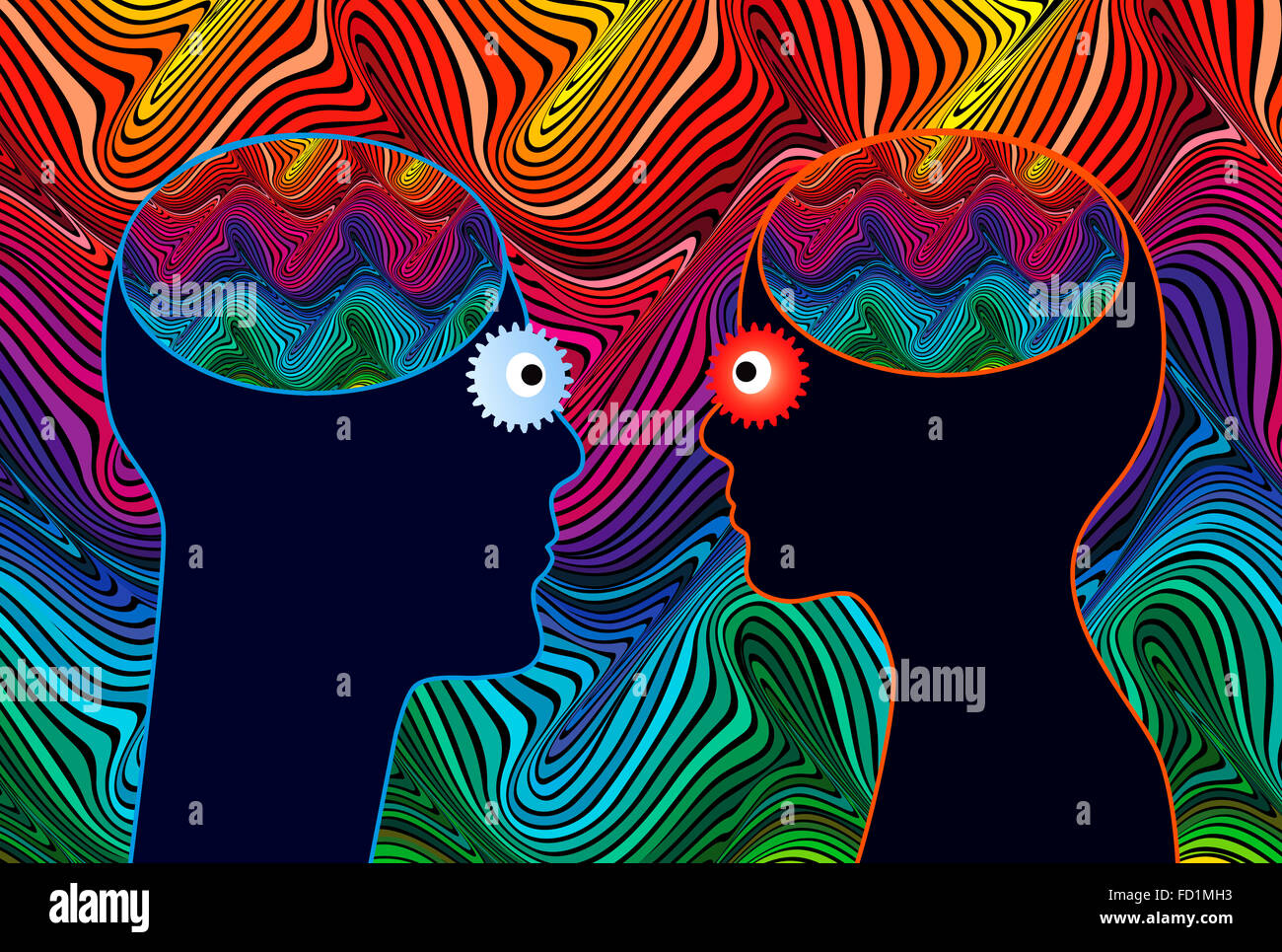 Drug addicted Couple Stock Photo - Alamy