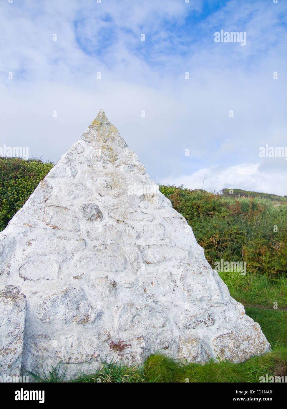 Monument Marking the Spot of the 1880 Telegraph Cable Termination Point ...