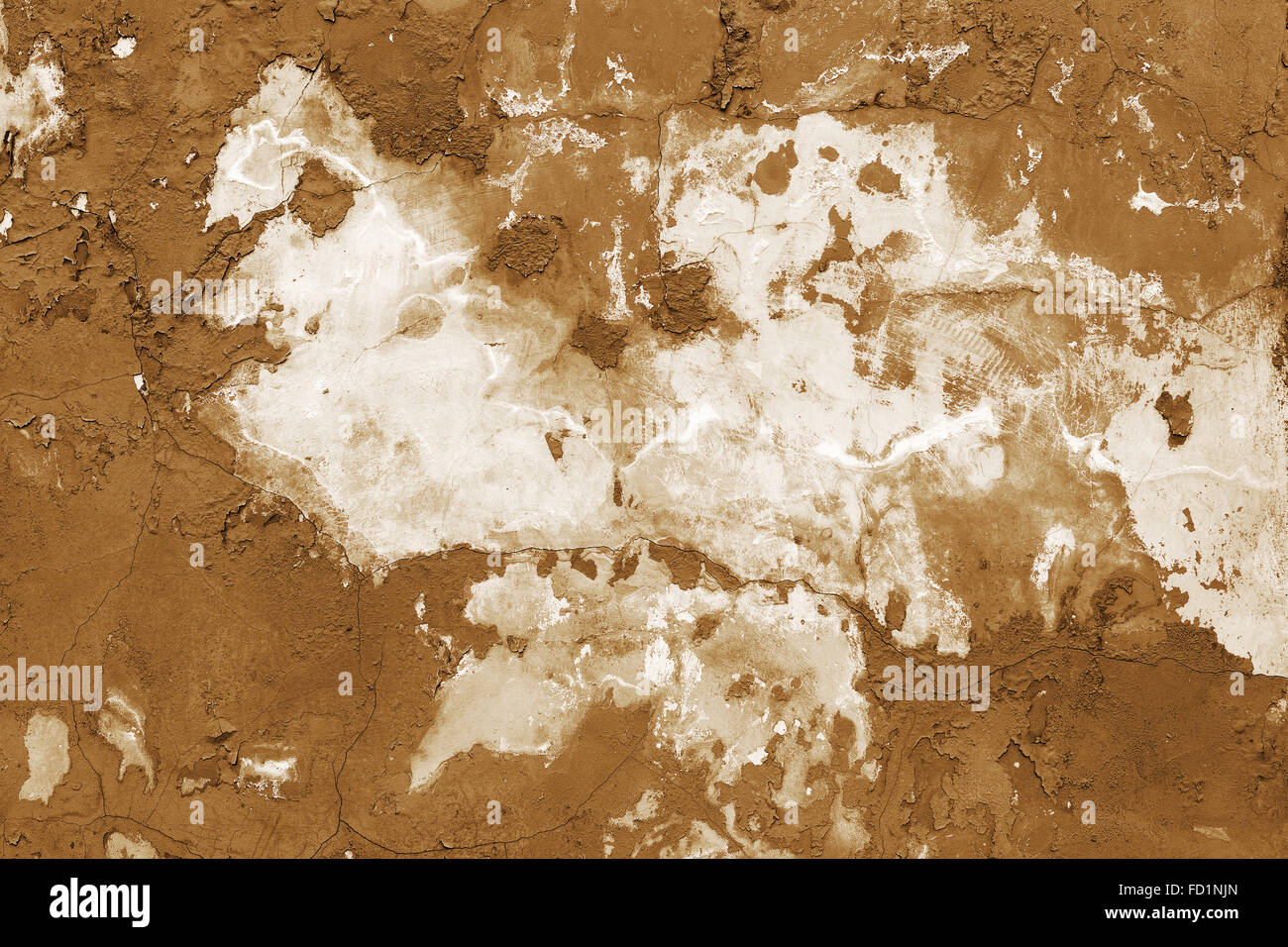 Dirty concrete wall with streaks of water hi-res stock photography and ...