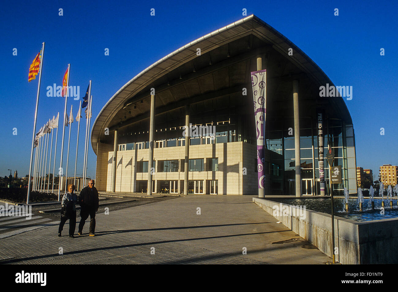 Palacio de Congresos (Convention Center) by Norman Foster,Valencia ...