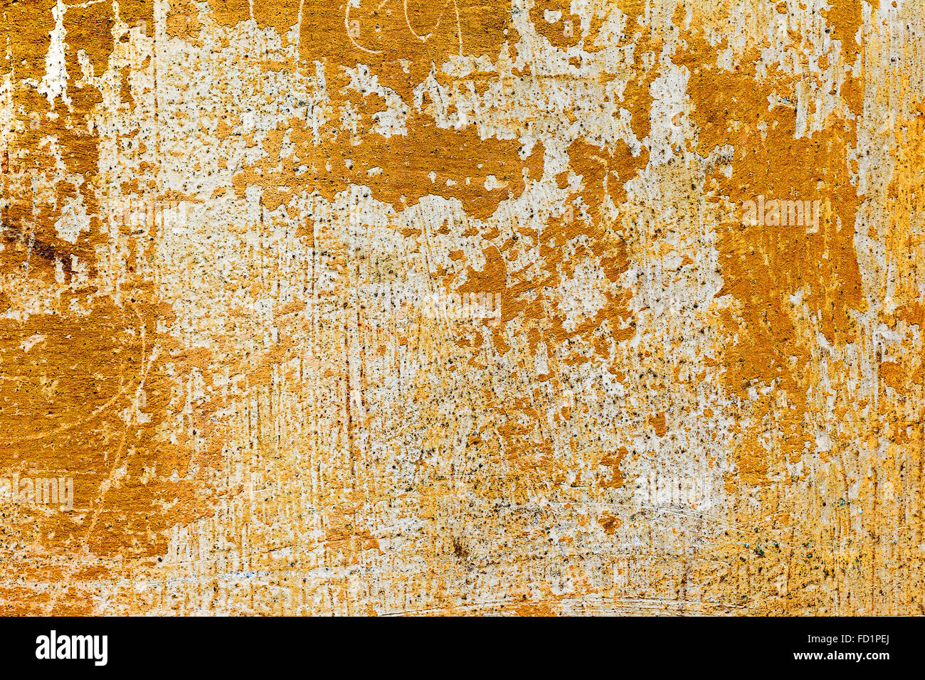 Creative background beautiful concrete casually painted yellow paint ...