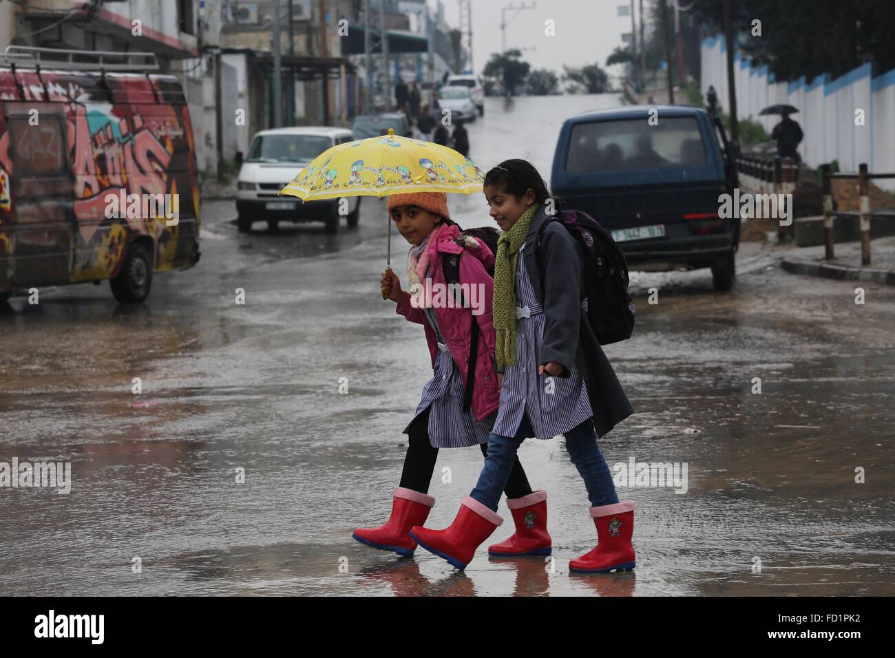 Gaza City, Gaza Strip, Palestinian Territory. 27th Jan, 2016 ...