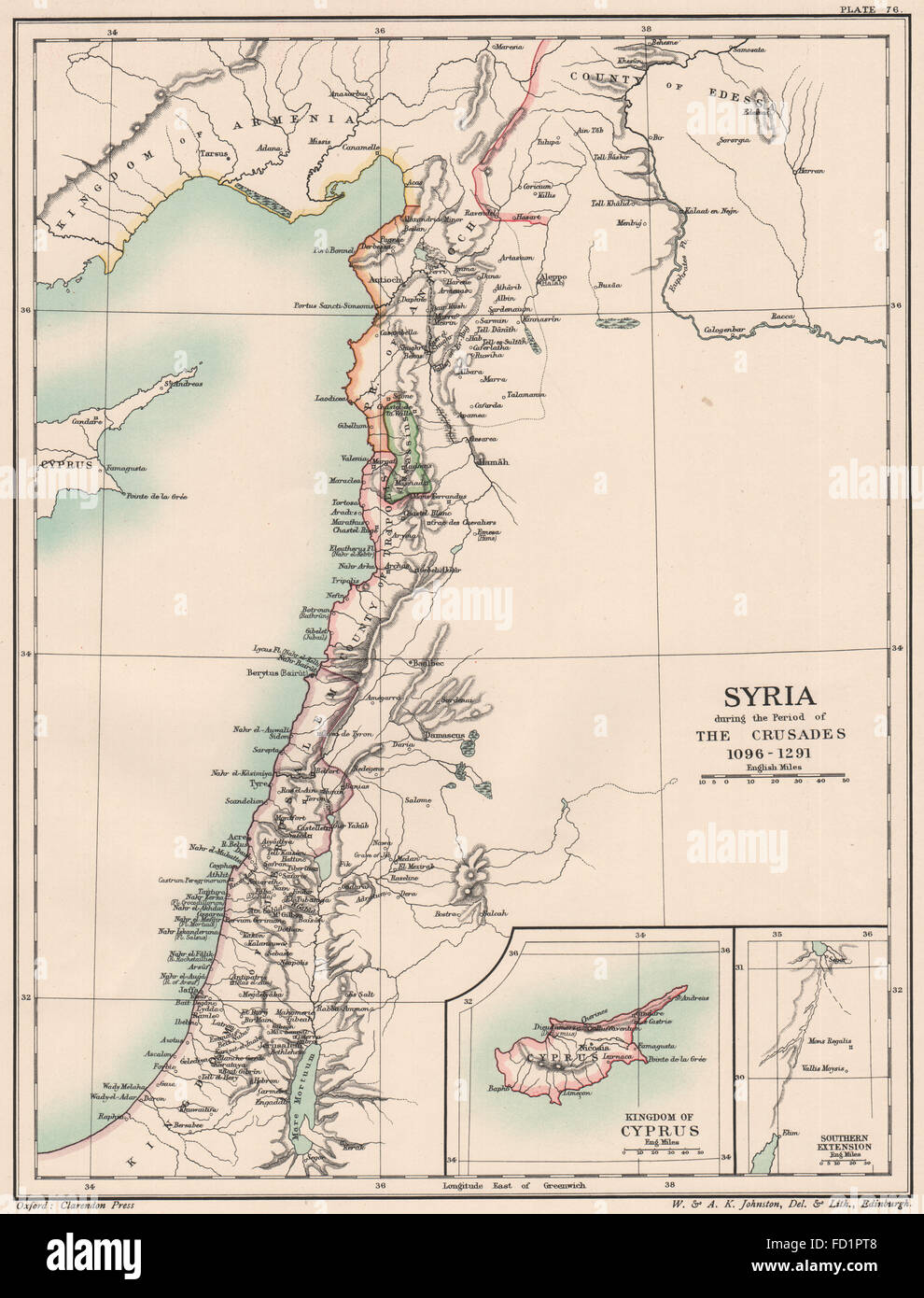 Saladin Crusades Map