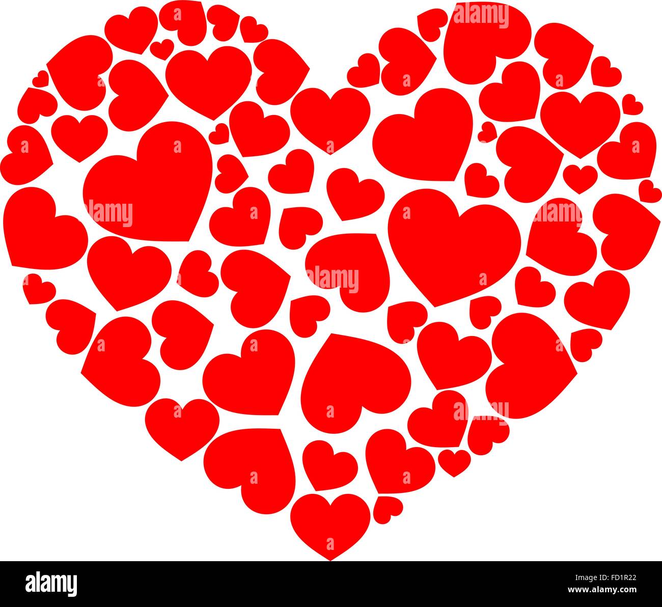 Wedding in small white Stock Vector Images - Alamy