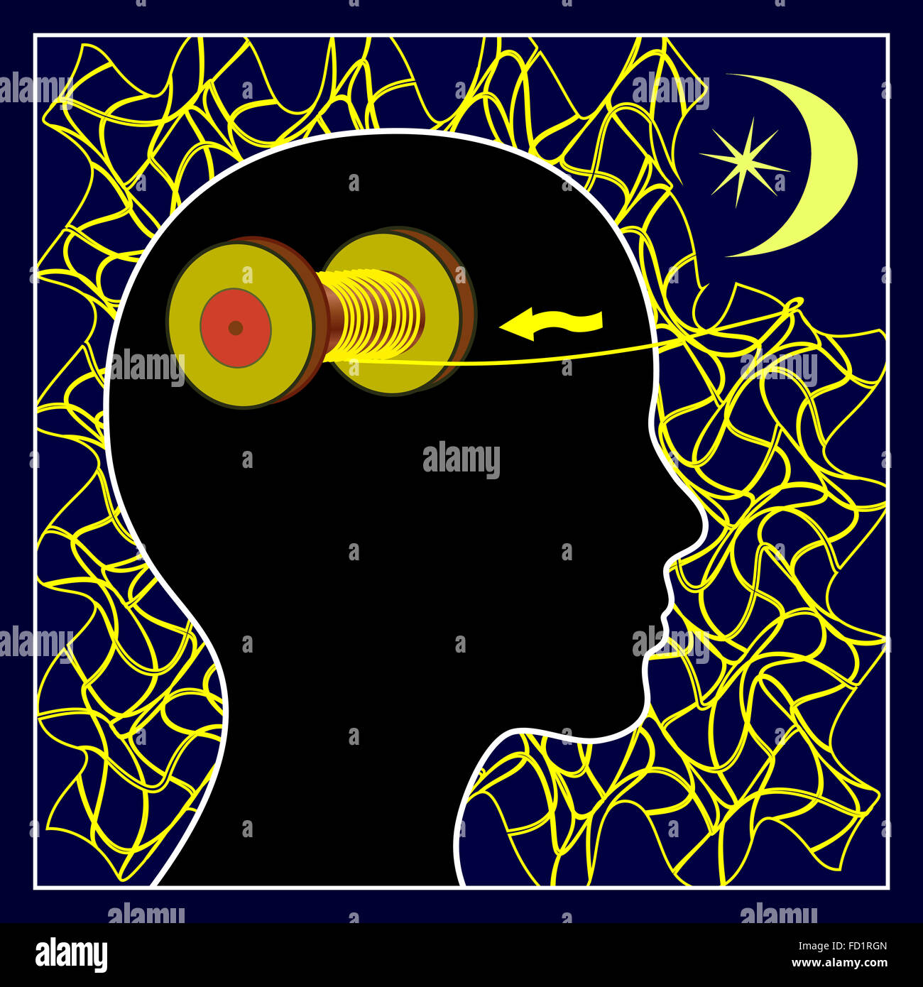 Sleep research brain hi-res stock photography and images - Alamy