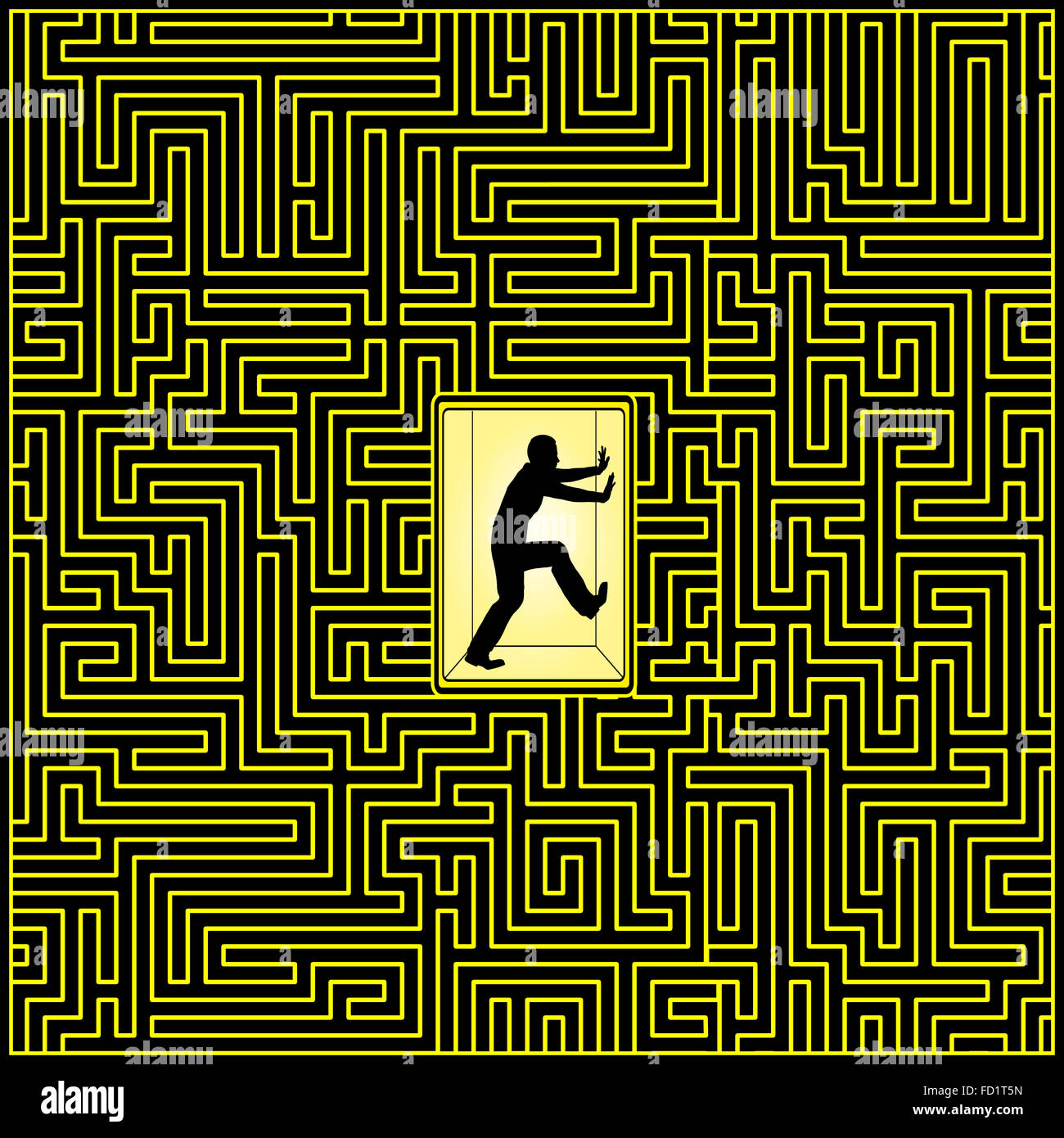 Claustrophobia hi-res stock photography and images - Alamy