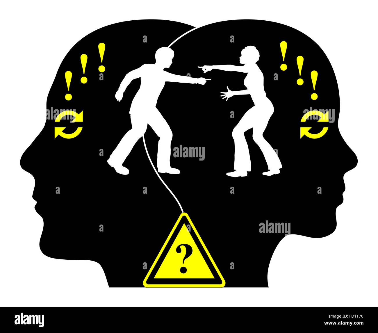 Domestic strife hi-res stock photography and images - Alamy
