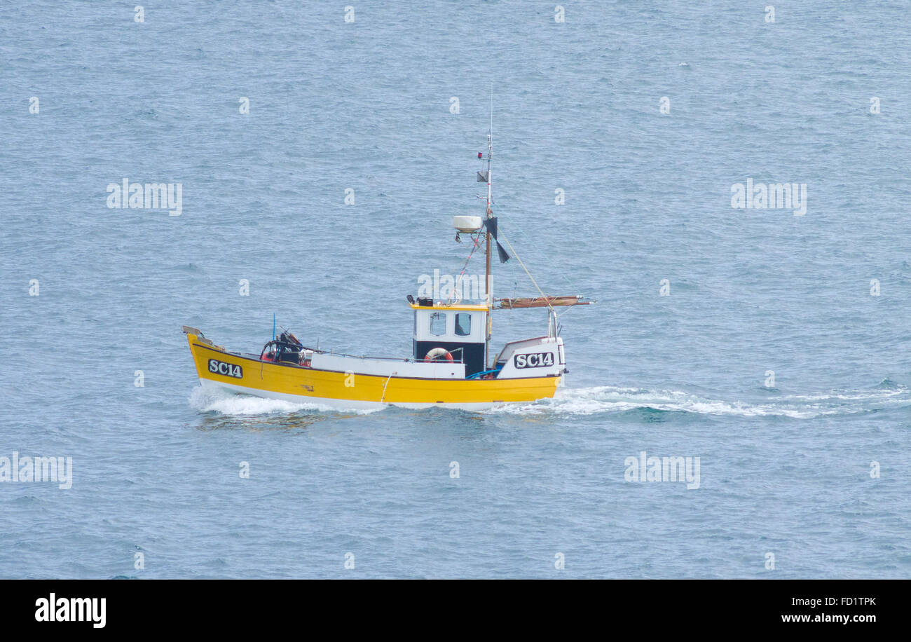 Trawler at sea hi-res stock photography and images - Alamy