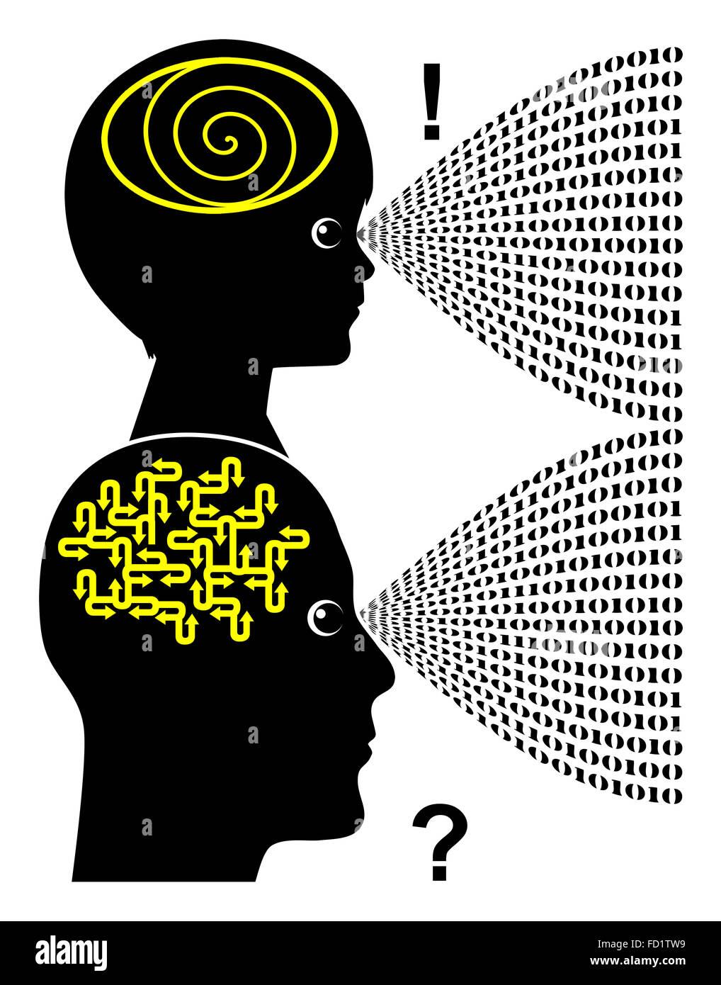 Cognitive processing hi-res stock photography and images - Alamy