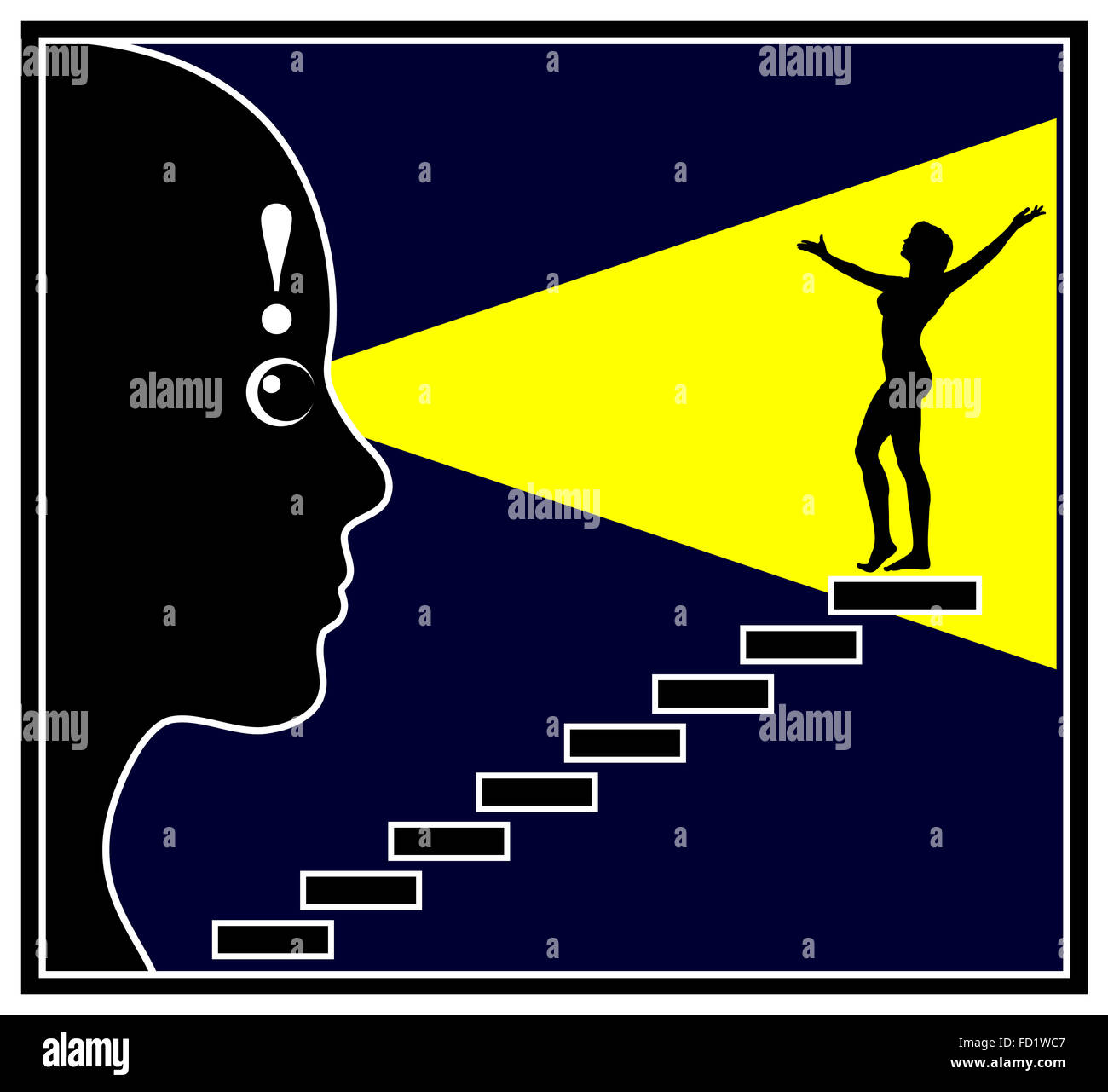 Vision of Success Stock Photo - Alamy