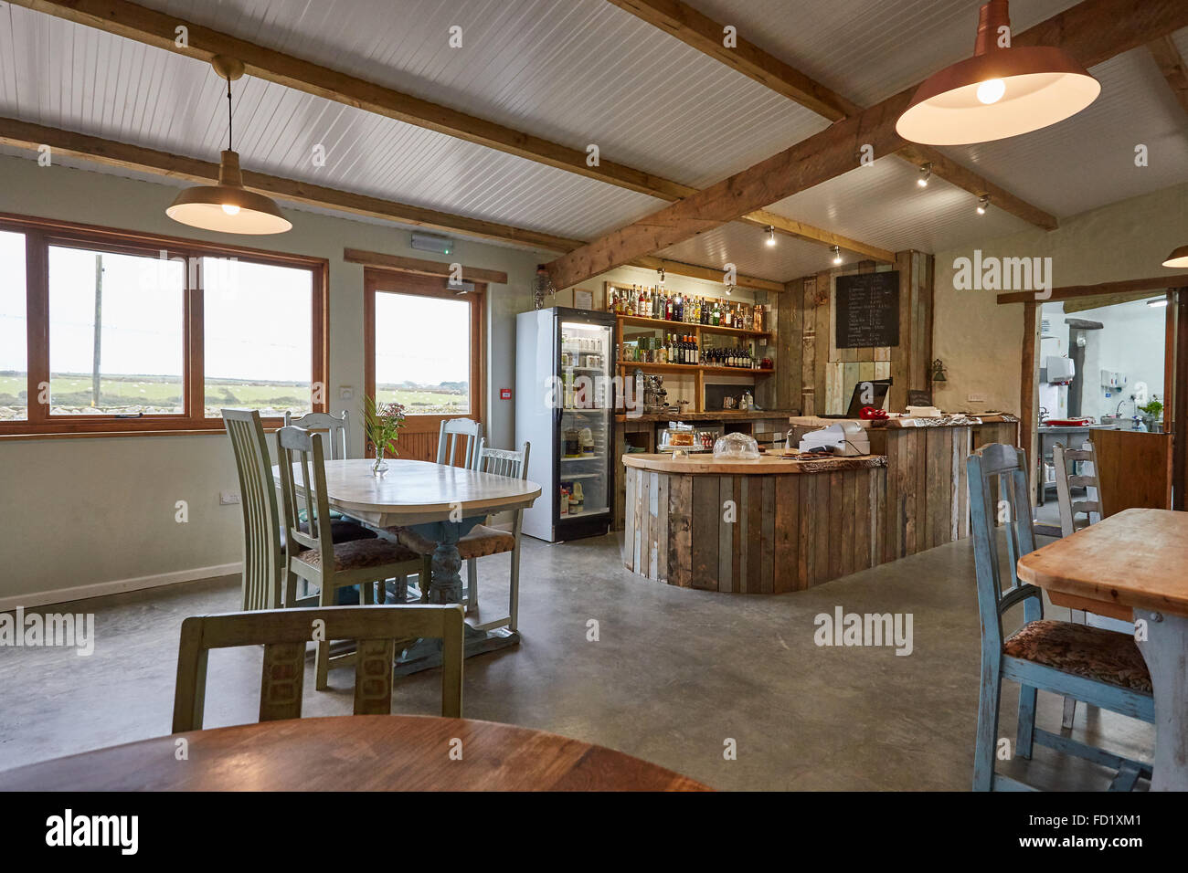 The Restaurant at grub kitchen on grub farm where some of the meals on ...