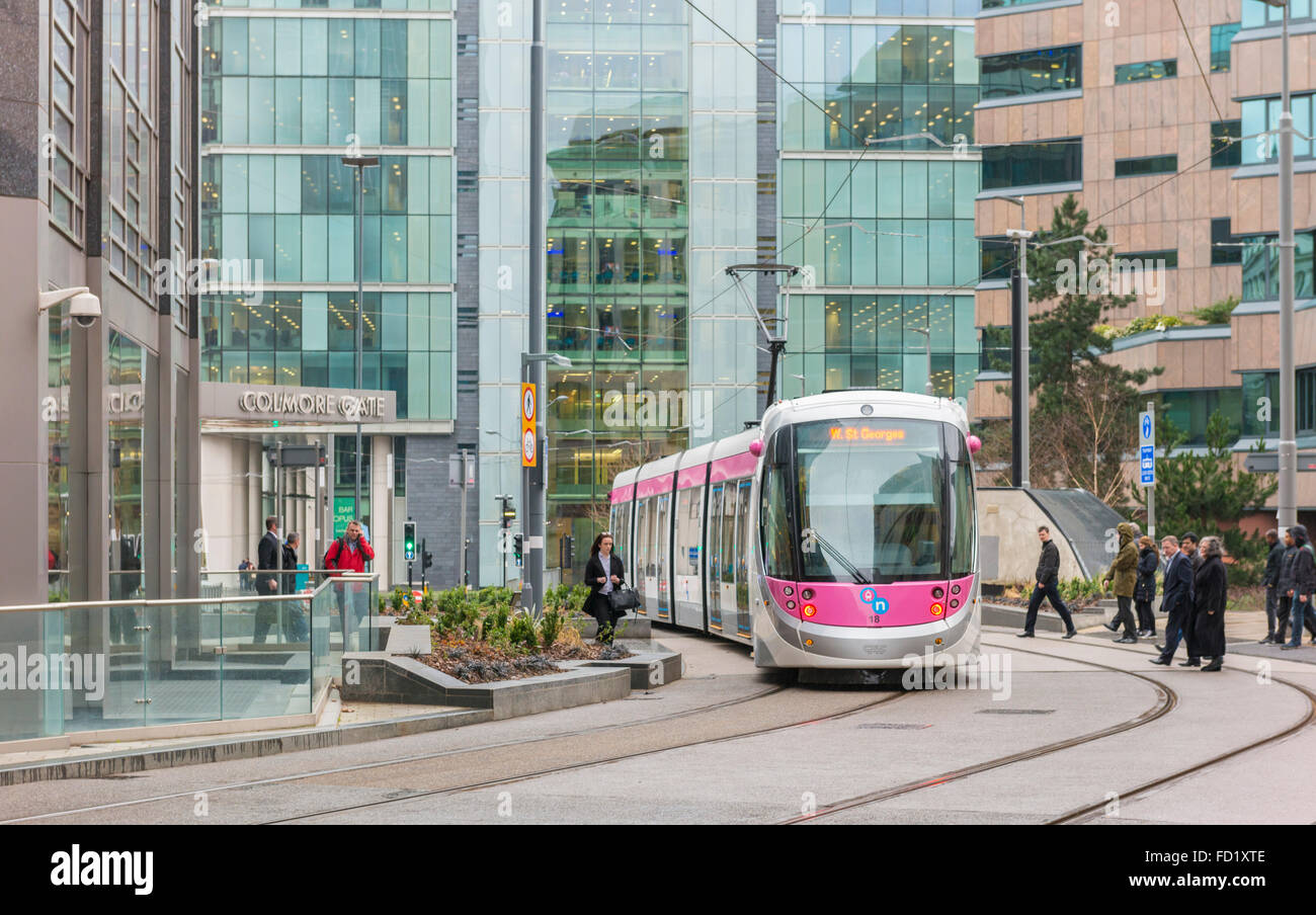 Birmingham tram hi-res stock photography and images - Alamy