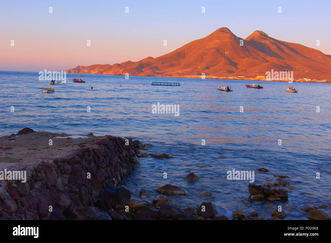 Isleta del Moro, Cabo de Gata, Cerro del Fraile, Biosphere Reserve ...