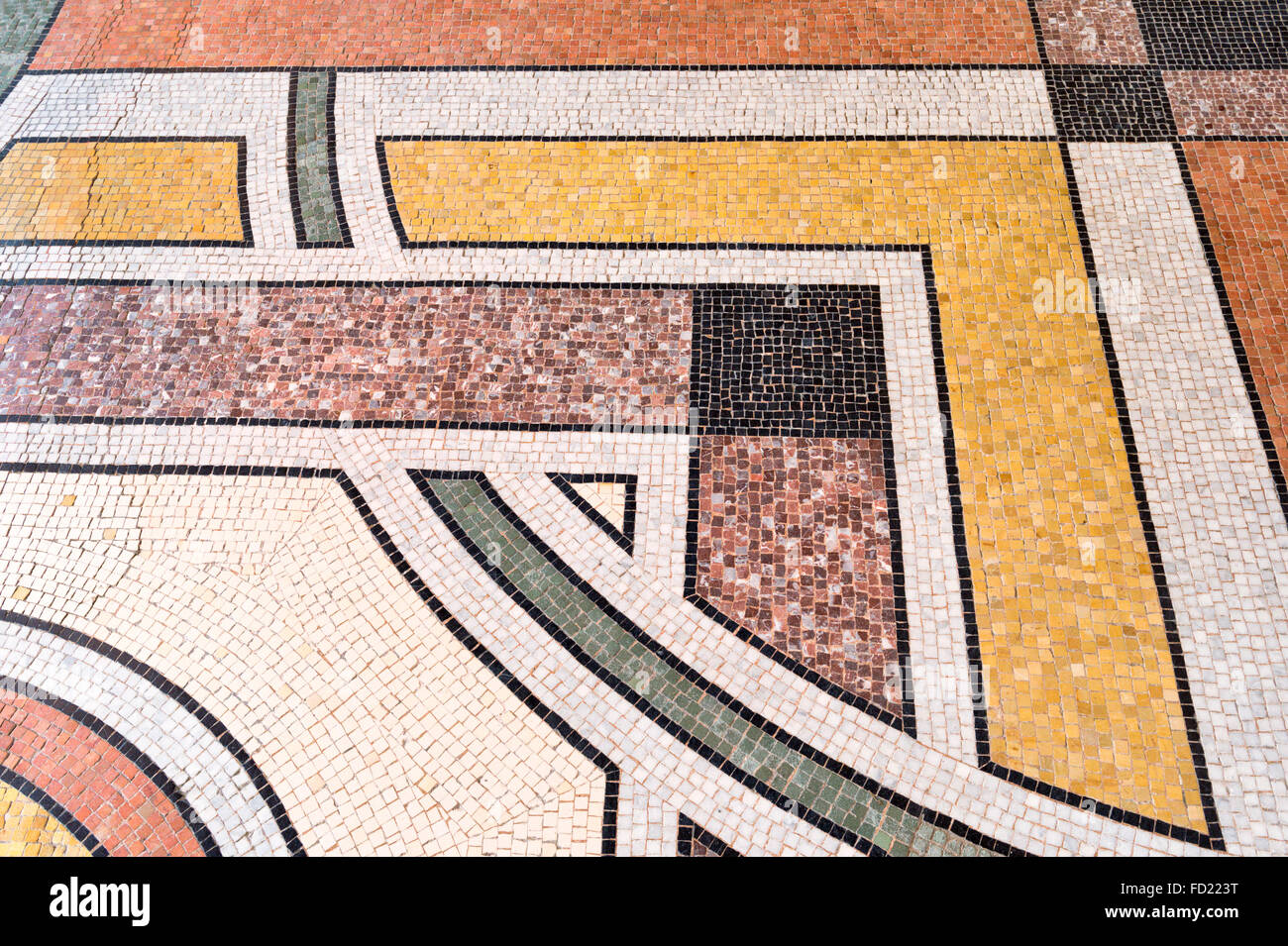 Mosaic pavement hi-res stock photography and images - Alamy