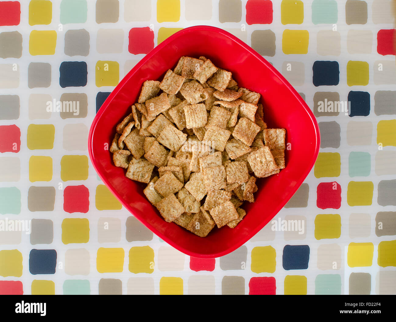 Square breakfast cereal hi-res stock photography and images - Alamy