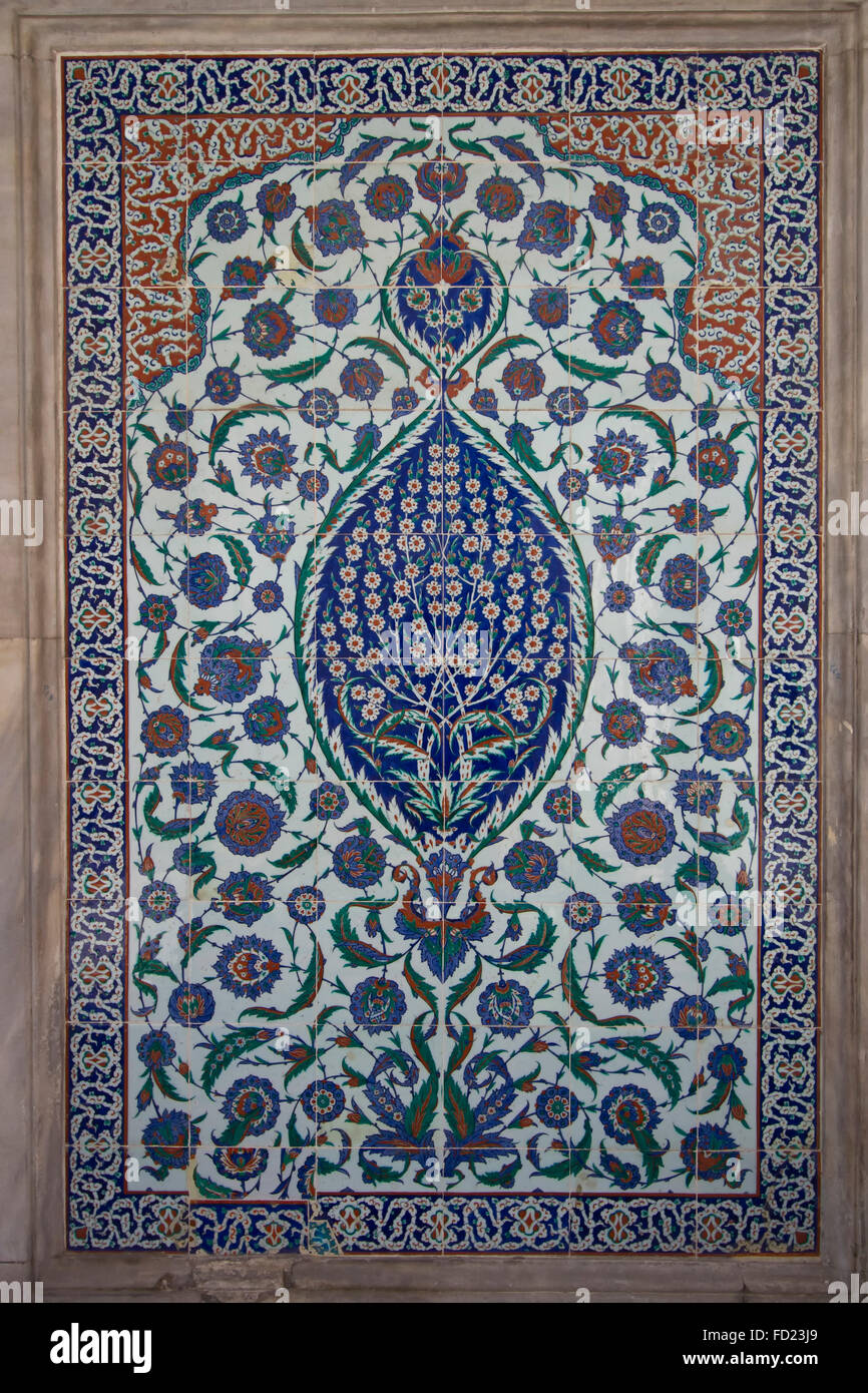 Ottoman tiles Stock Photo - Alamy