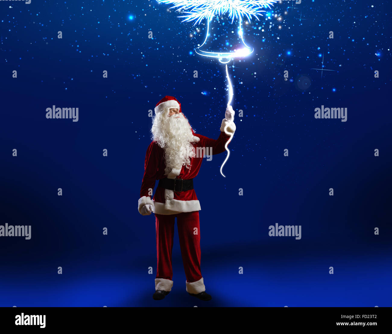 Old man ringing bell hi-res stock photography and images - Alamy