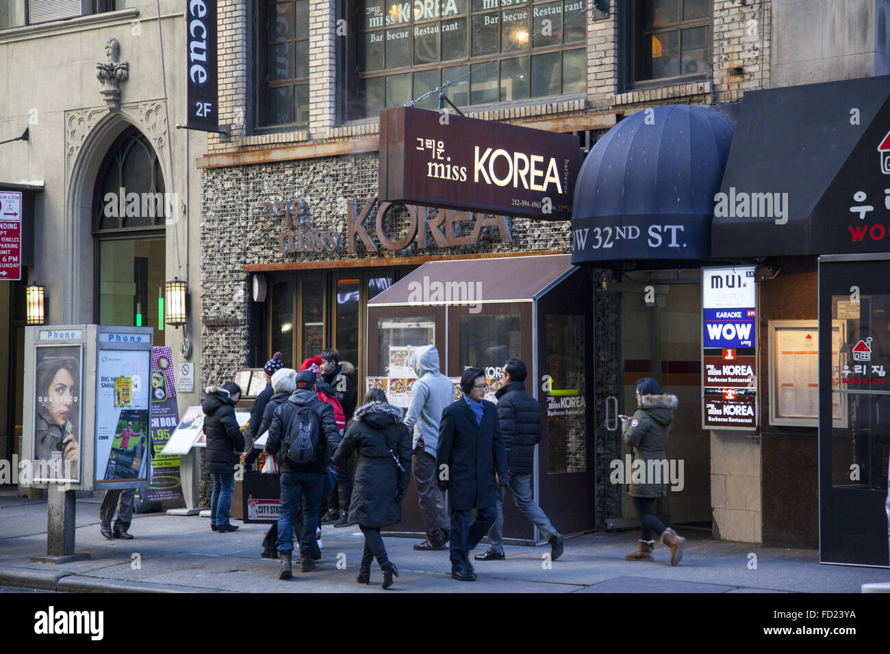 32nd Street between 5th & 6th Avenues is known as "Little Korea in NYC ...