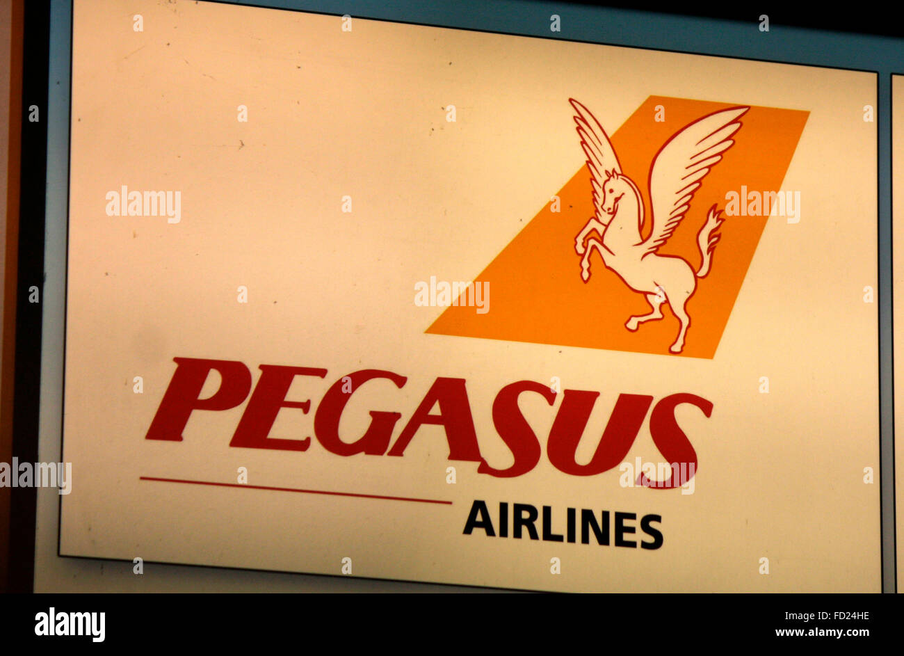 Pegasus airlines logo hi-res stock photography and images - Alamy