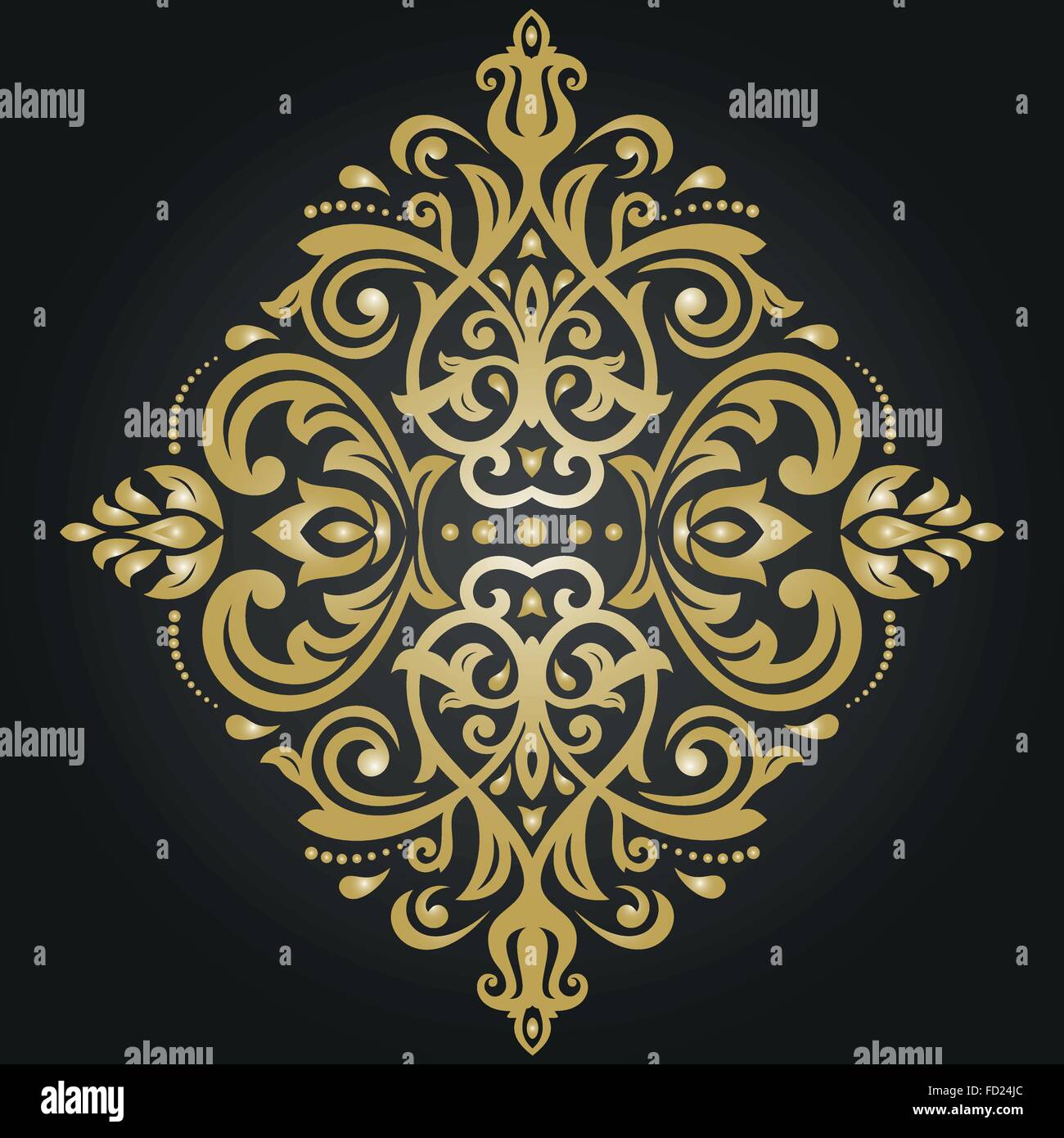 Seamless Oriental Vector Background Stock Vector Image & Art - Alamy