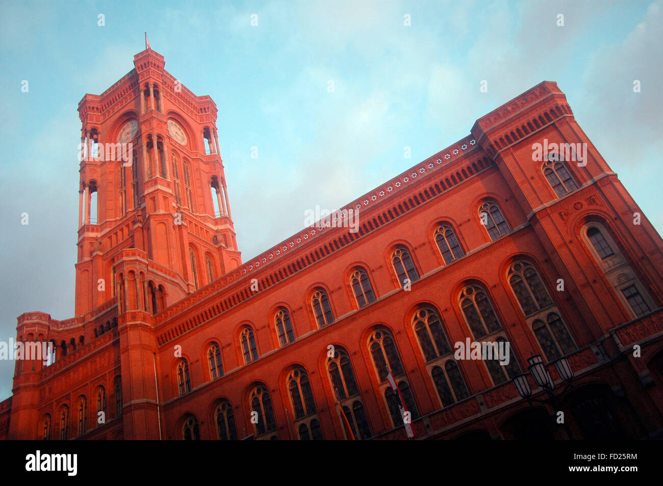 das Rote Rathaus, Berlin-Mitte Stock Photo - Alamy