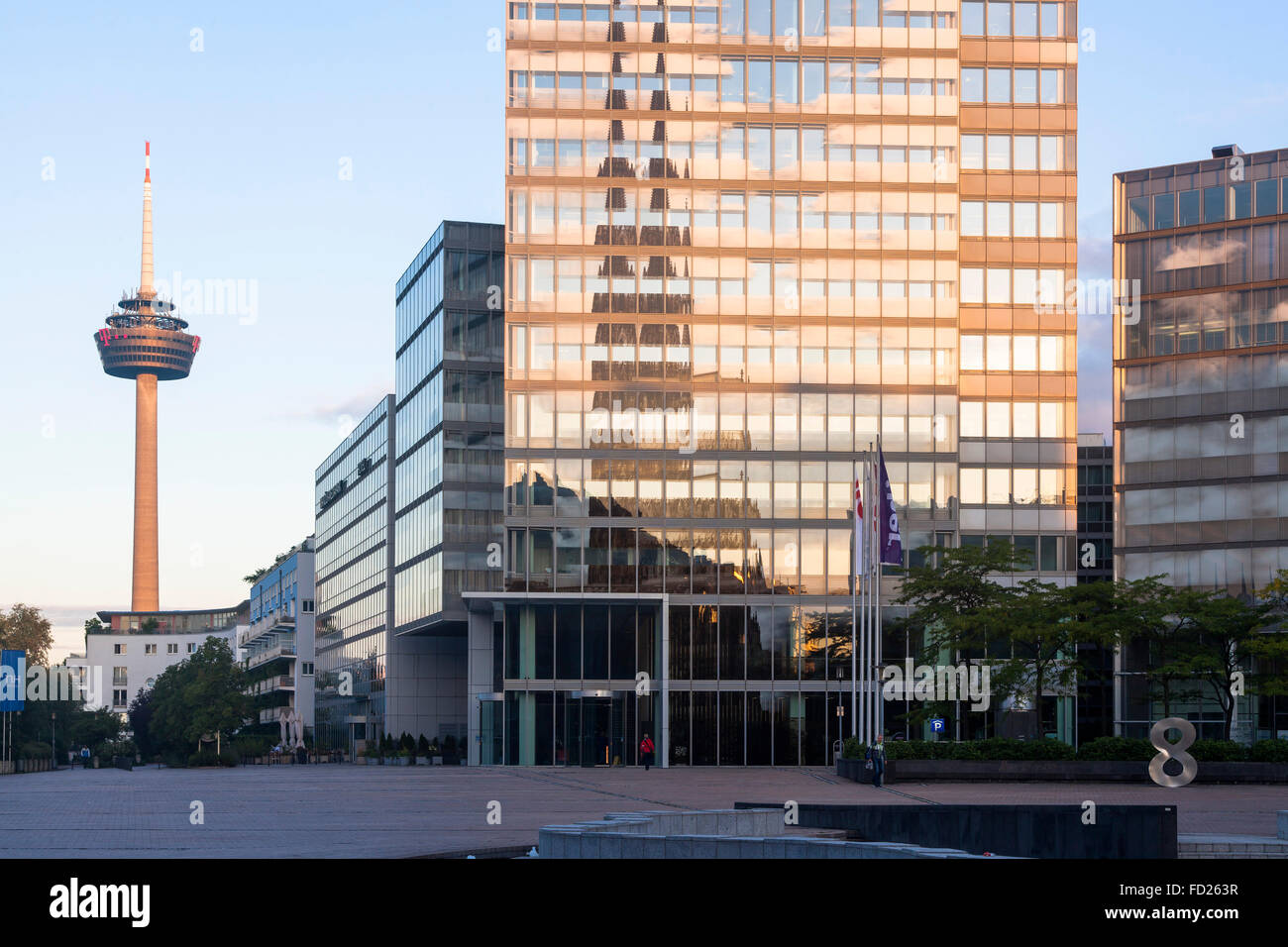 Europe, Germany, Cologne, the Cologne tower at the Mediapark ...