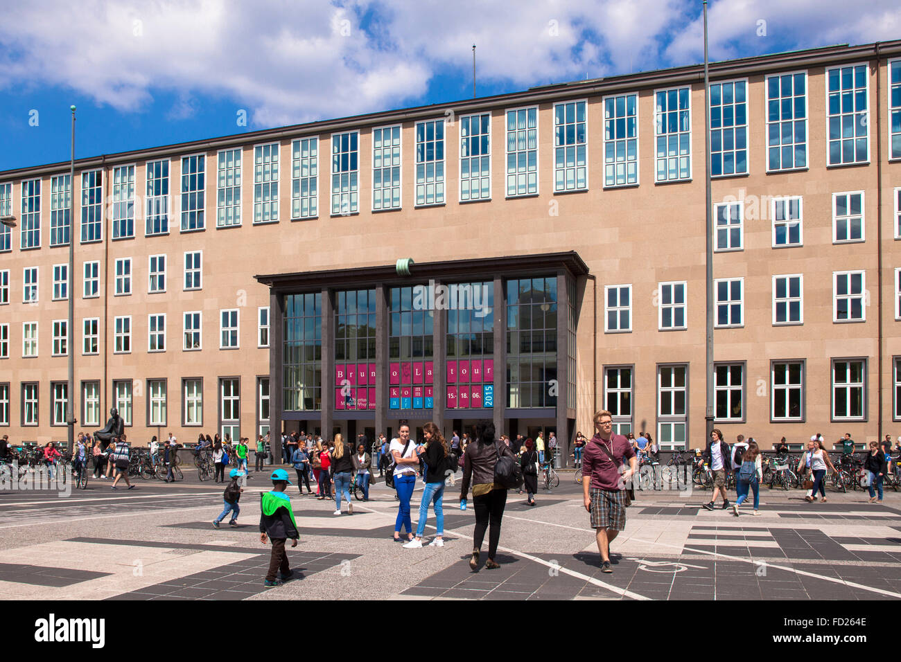 Europe, Germany, North Rhine-Westphalia, Cologne, main building of the ...