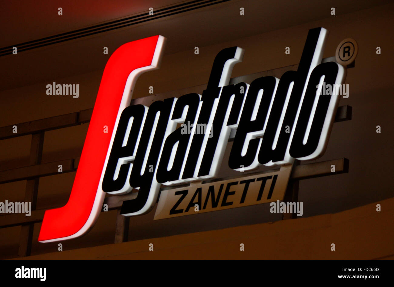 Segafredo logo hi-res stock photography and images - Alamy