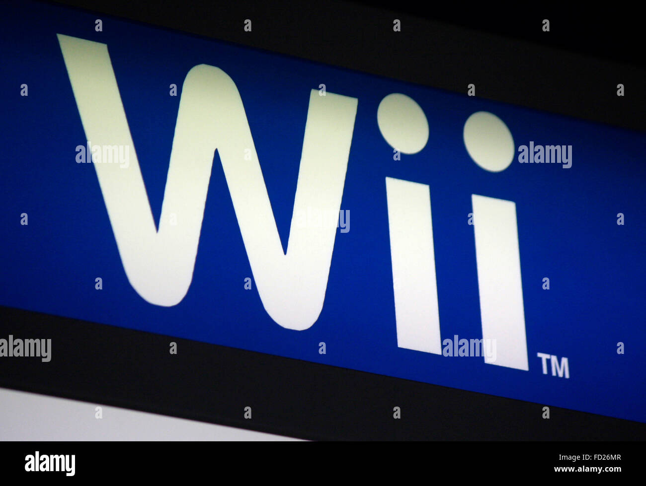 Wii logo hi-res stock photography and images - Alamy