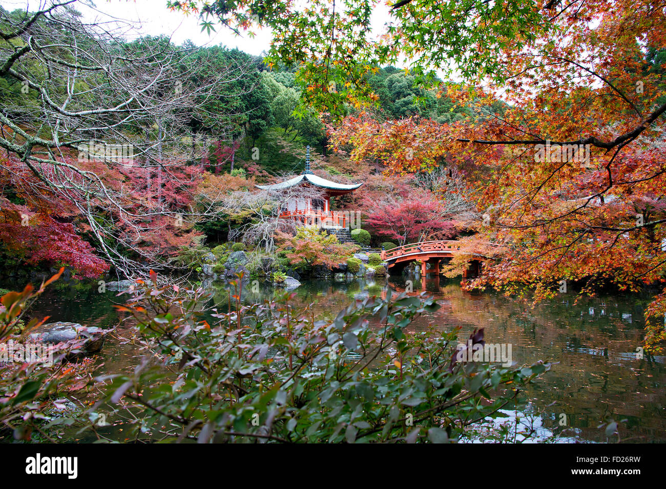 Daigo Ji, Kyoto, Japan Stock Photo - Alamy