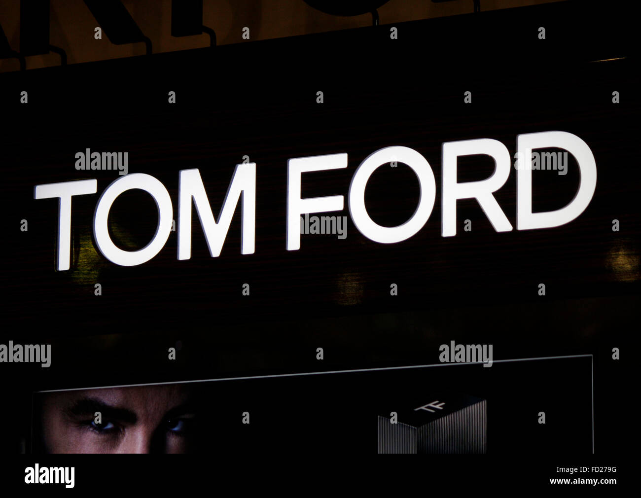 Tom ford sign hi-res stock photography and images - Alamy