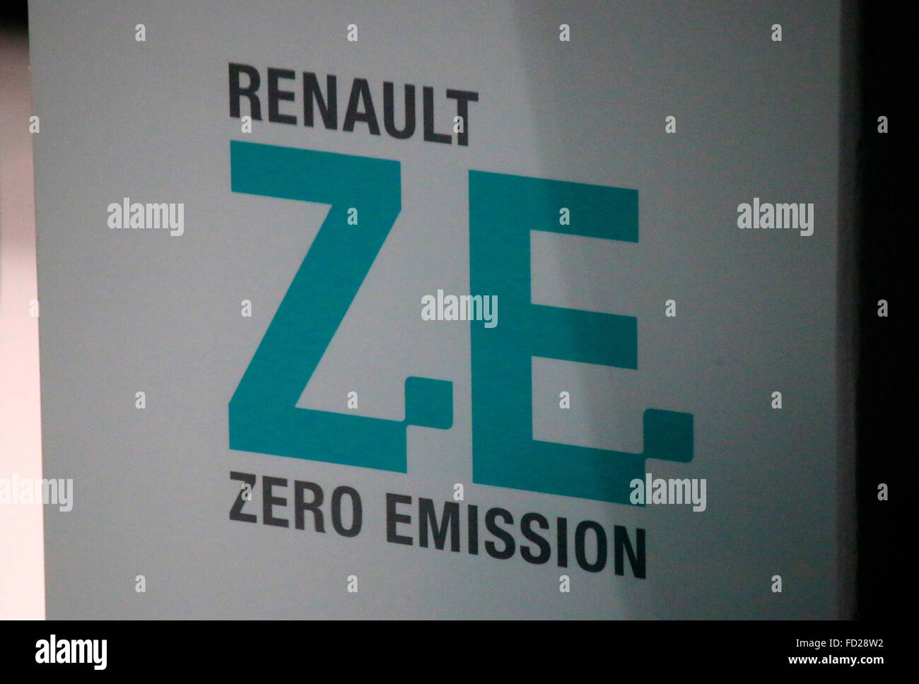 Markennamen: "Renault Zero Emission", Berlin Stock Photo - Alamy