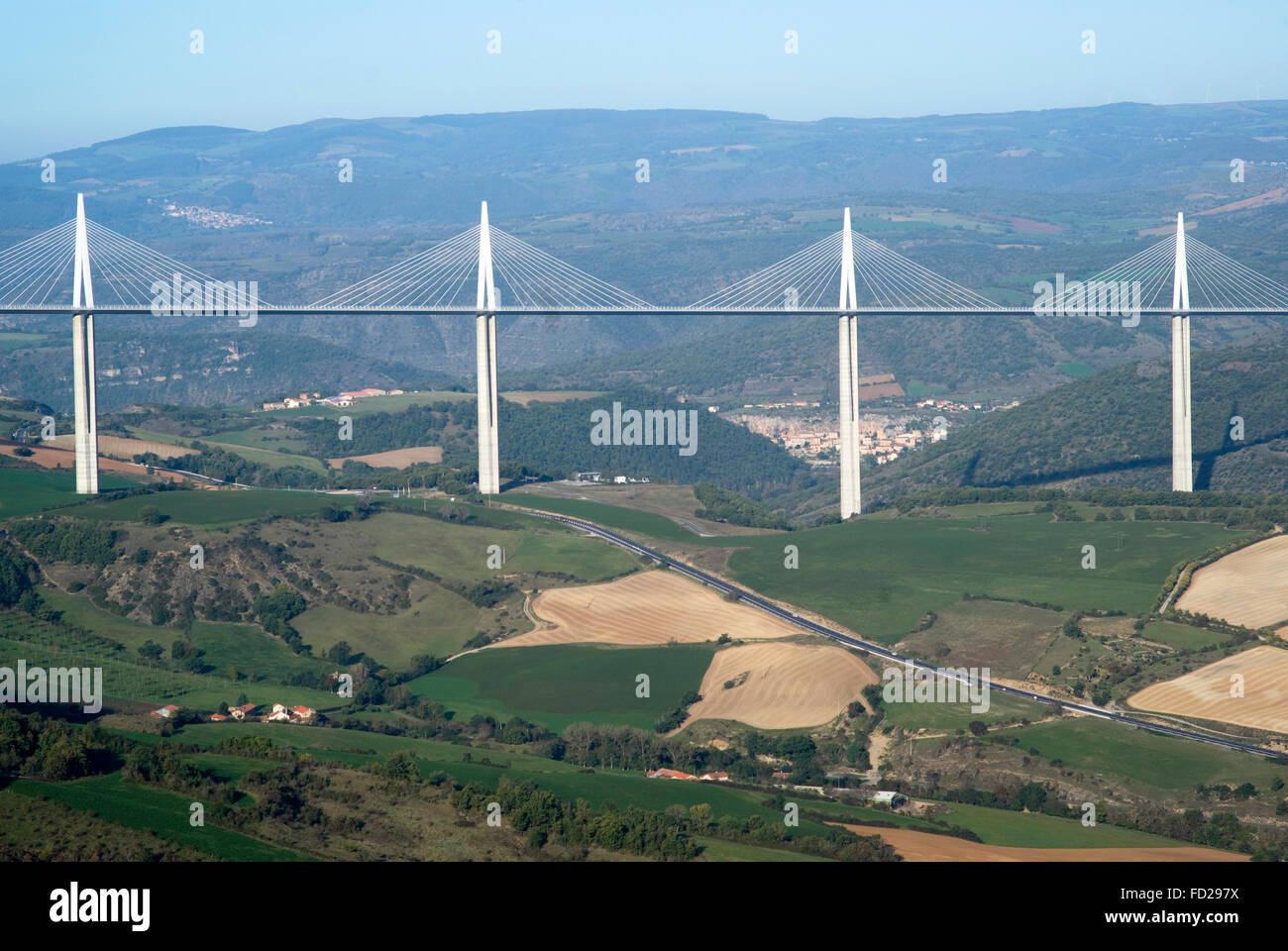 View From Millau Viaduct The Millau Viaduct From Top To Bottom