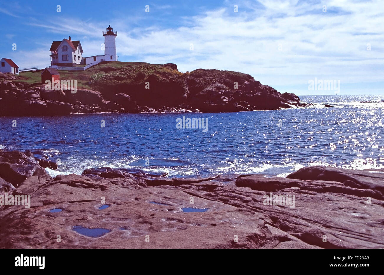 Cape neddick hi-res stock photography and images - Alamy
