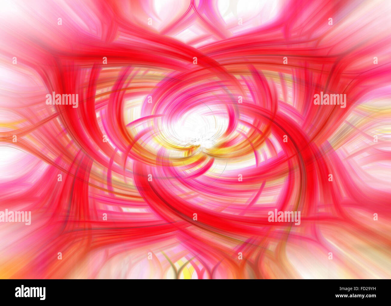 Abstract burst background with red petals pattern Stock Photo - Alamy