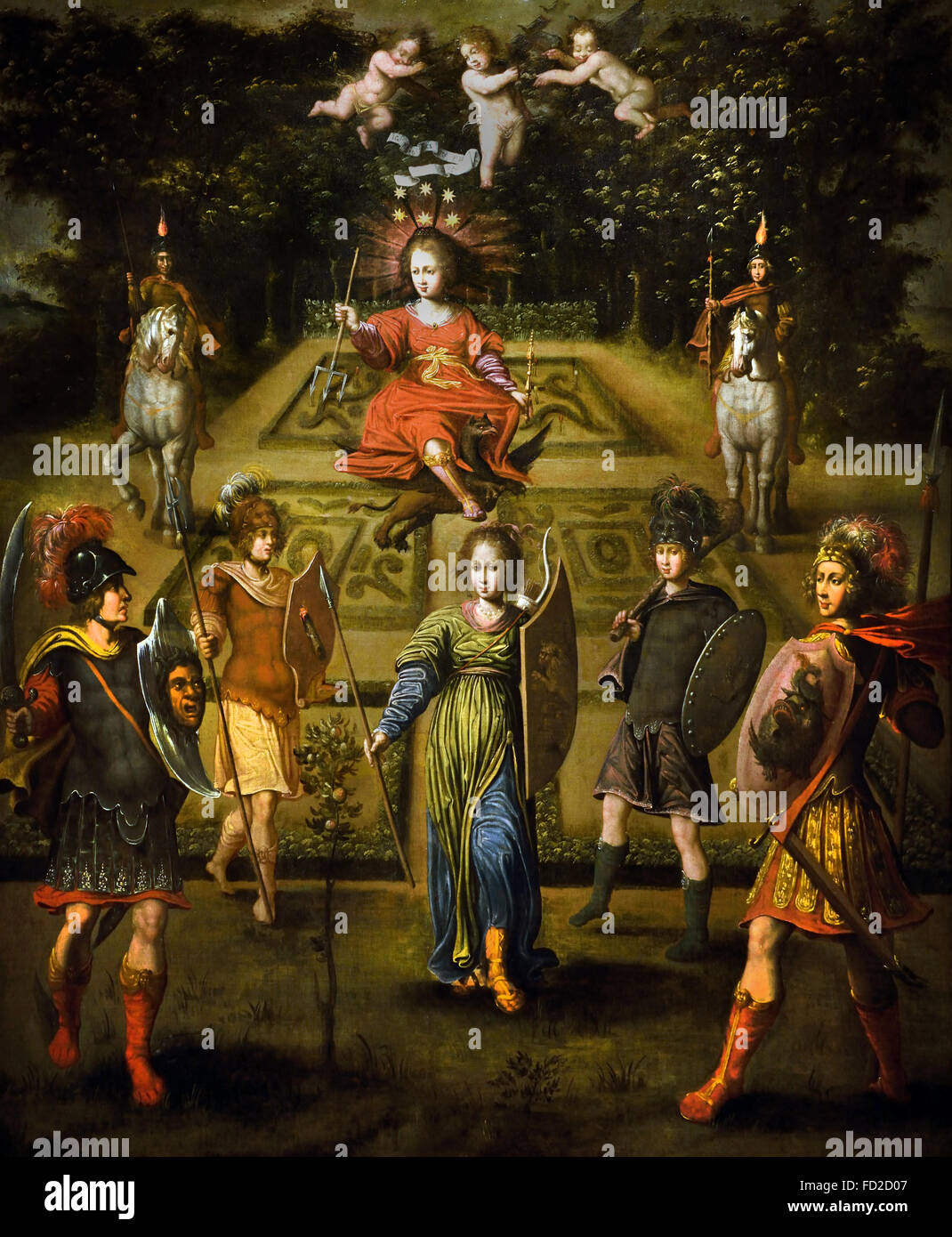 Ec. French (1630): allegorical composition. Formerly attributed to ...