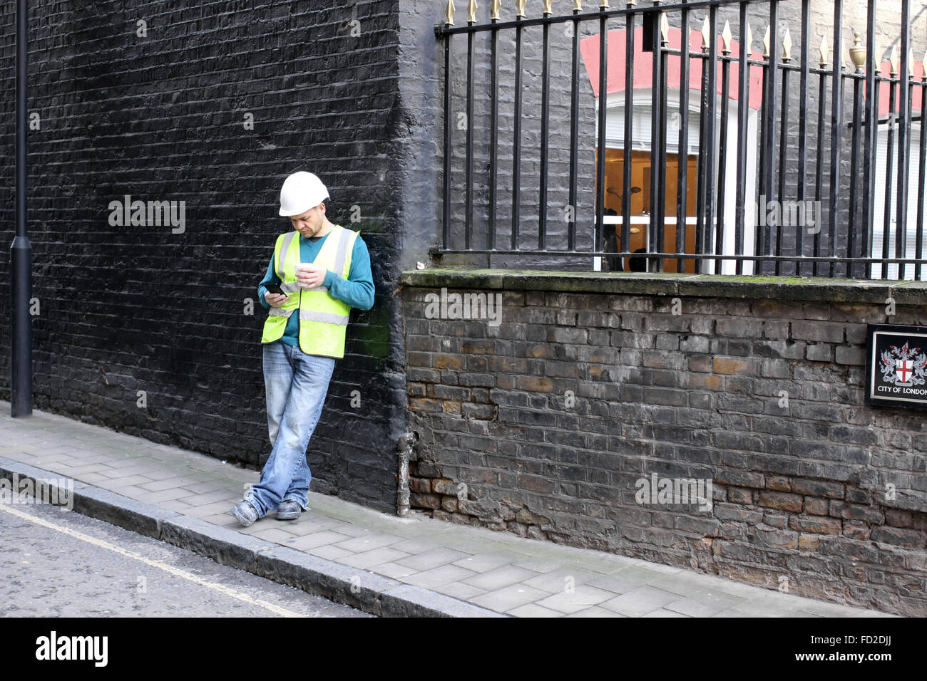 Workman using hi-res stock photography and images - Alamy