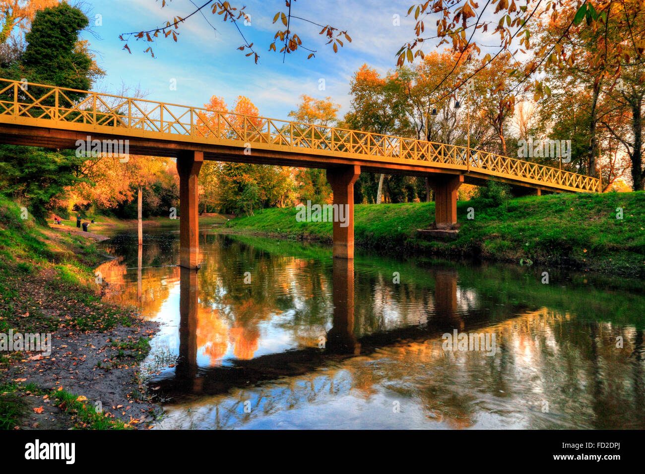 "Domingo Faustino Sarmiento" Park, designed by Charles Thays. Azul ...
