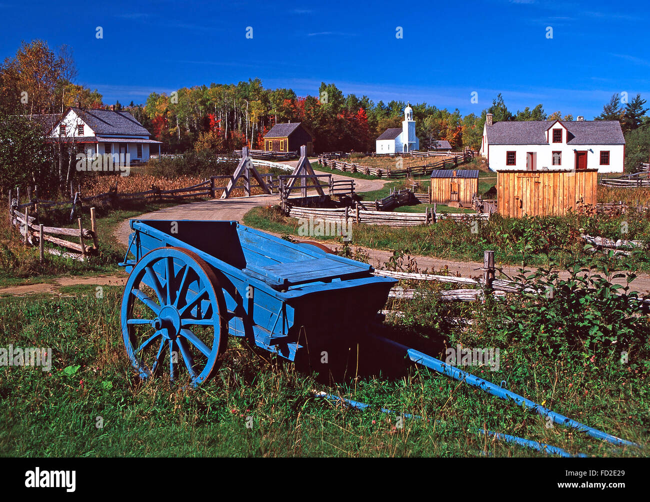 Acadian village hi-res stock photography and images - Alamy